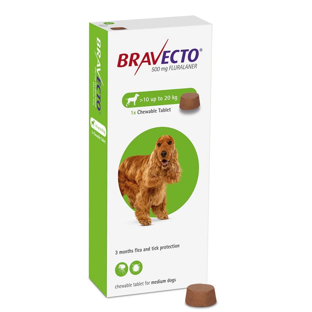 Bravecto MSD 10 – 20KG - Elmanial Pets Shop